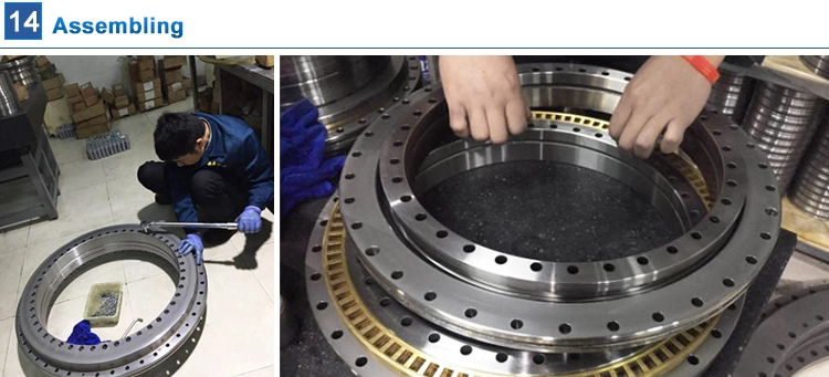 Rotary table bearing manufacturing process | LYSYM